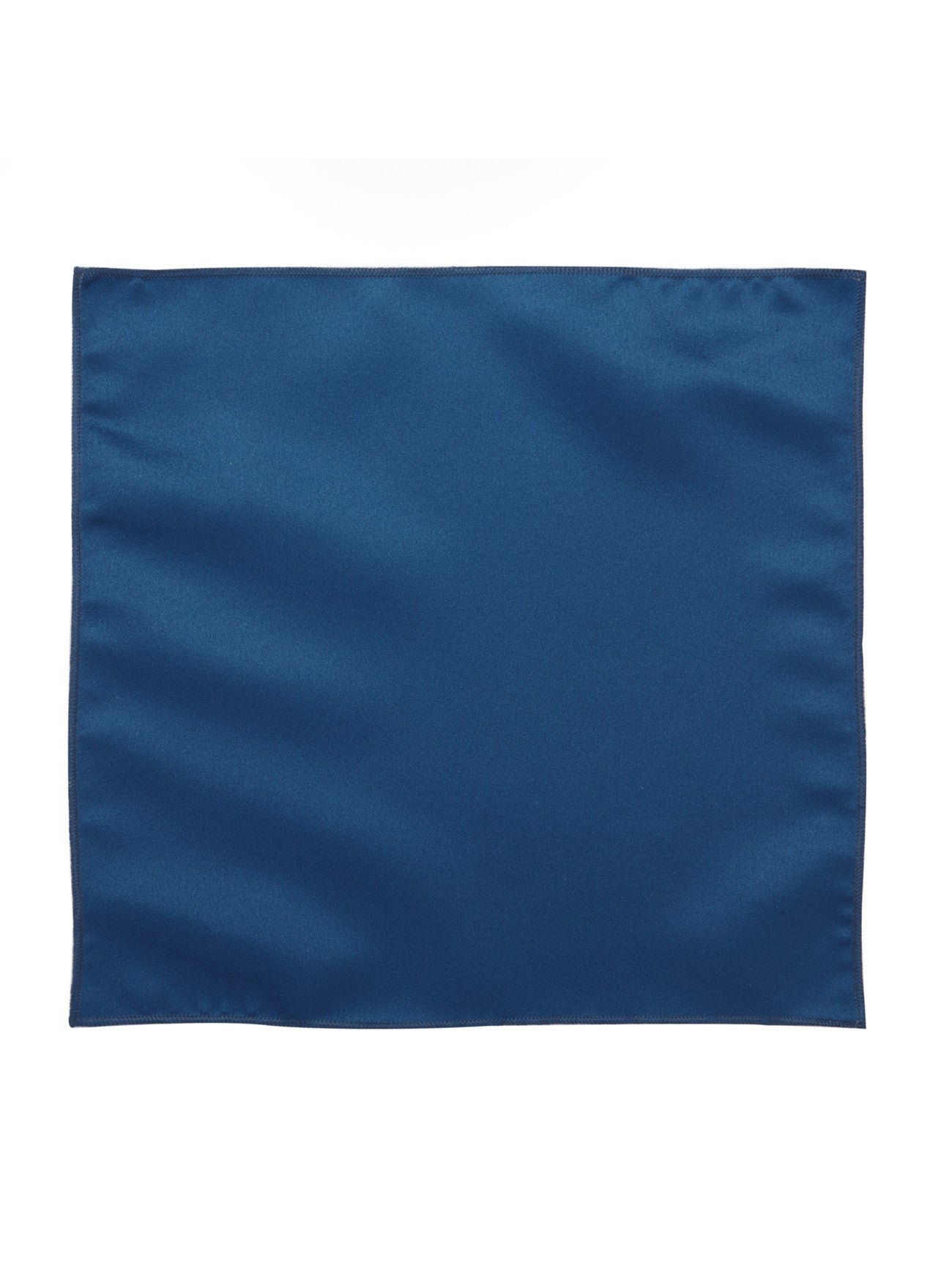 Men's Formal Pocket Square - Royal Blue | Deluxe Satin – Fine Tuxedos